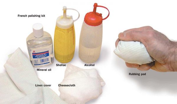 French polish, metoda clasică de aplicare a shellac-ului - Revista din lemn