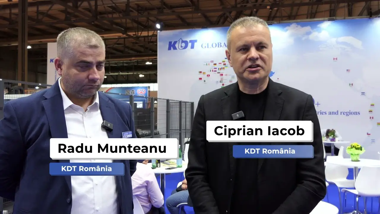 Ciprian Iacob, KDT Rumänien - zuversichtlich und optimistisch auf der Xylexpo 2024 - Revista din ...