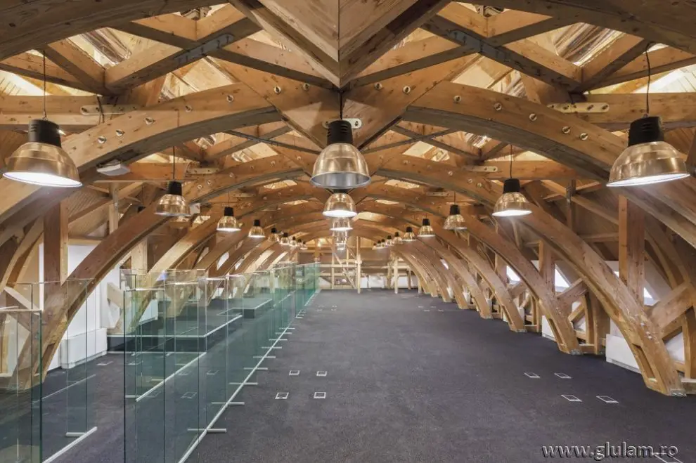 GLULAM, manufacturer of glued laminated beams known for its daring and ...
